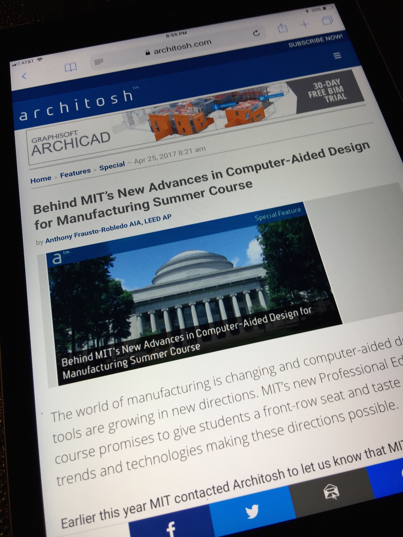 Anthony Frausto-Robledo - Architosh - State of Digital Publishing