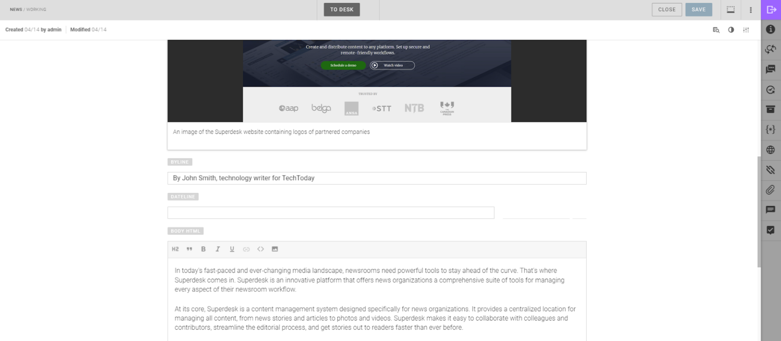 Superdesk Review for 2024 | State of Digital Publishing