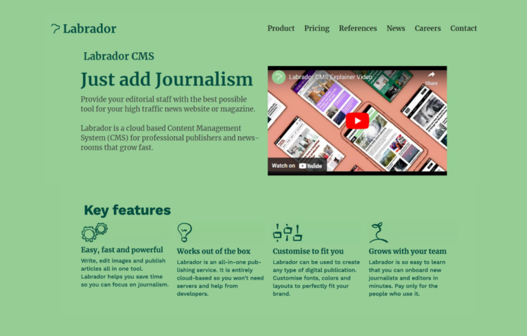 Labrador CMS Review for 2024 | State of Digital Publishing